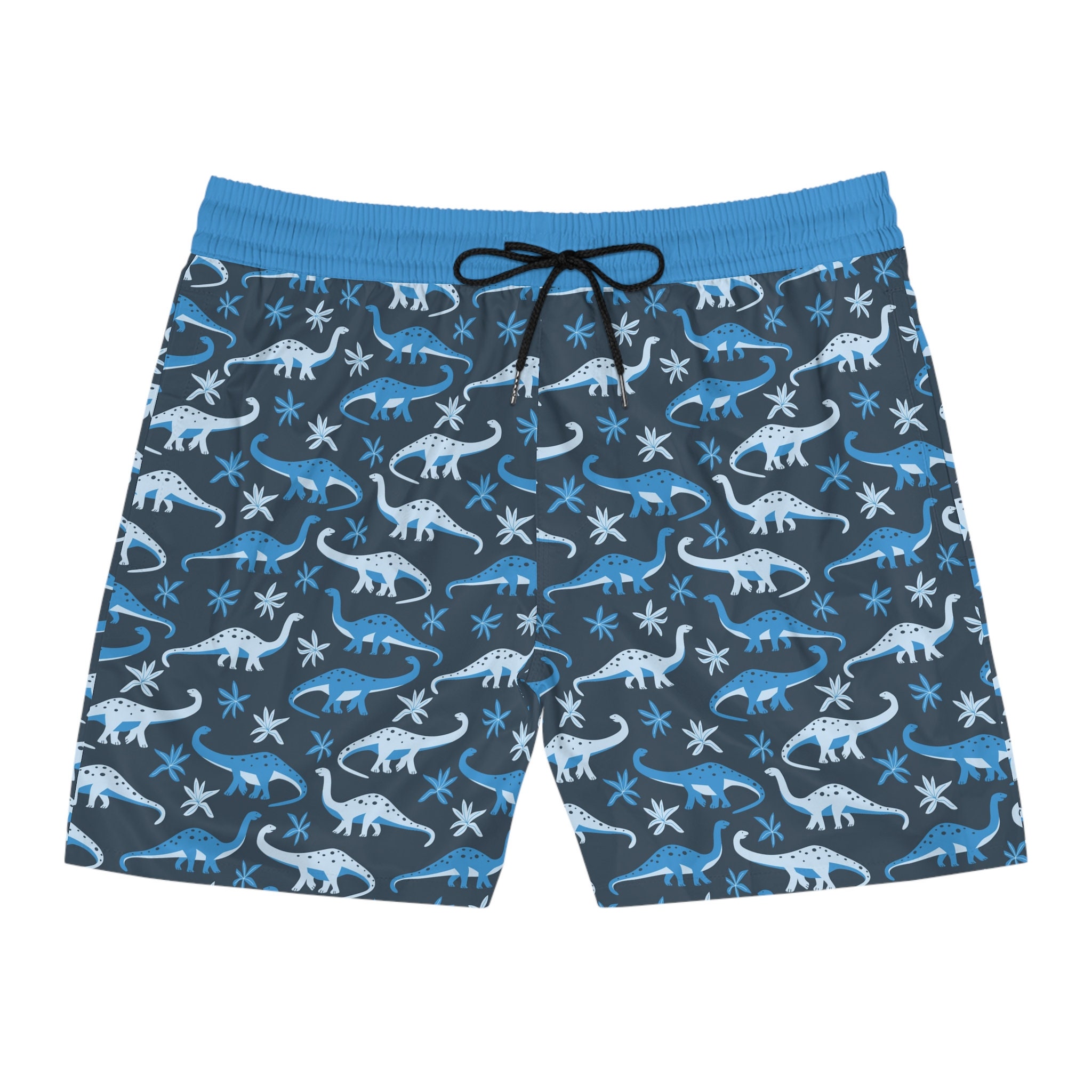 ABDL Adult Baby Summer Swim Trunks Blue Dino - Etsy