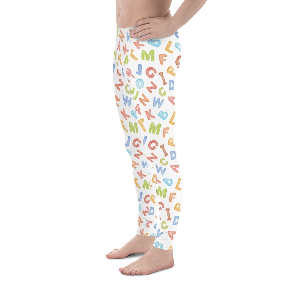 ABDL Adult Baby Leggings Alphabet - Etsy