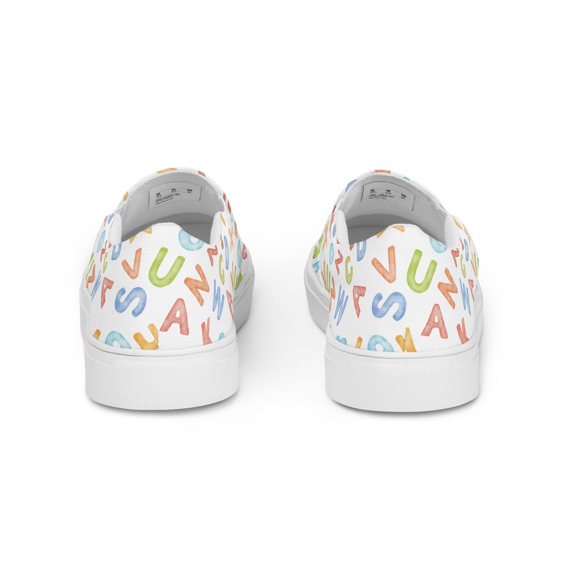 ABDL Alphabet Slip on Shoes Adult Baby - Etsy