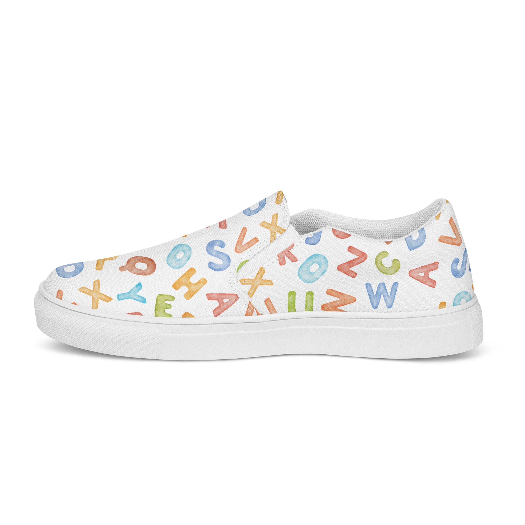 ABDL Alphabet Slip on Shoes Adult Baby - Etsy
