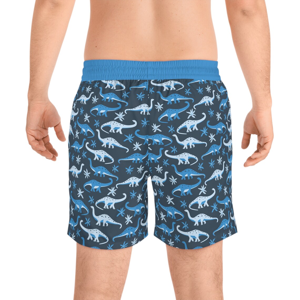 ABDL Adult Baby Summer Swim Trunks Blue Dino - Etsy