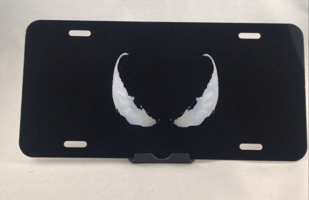 Venom Eyes License Plate - Etsy