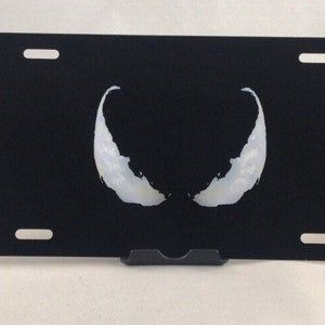 Venom Eyes License Plate - Etsy