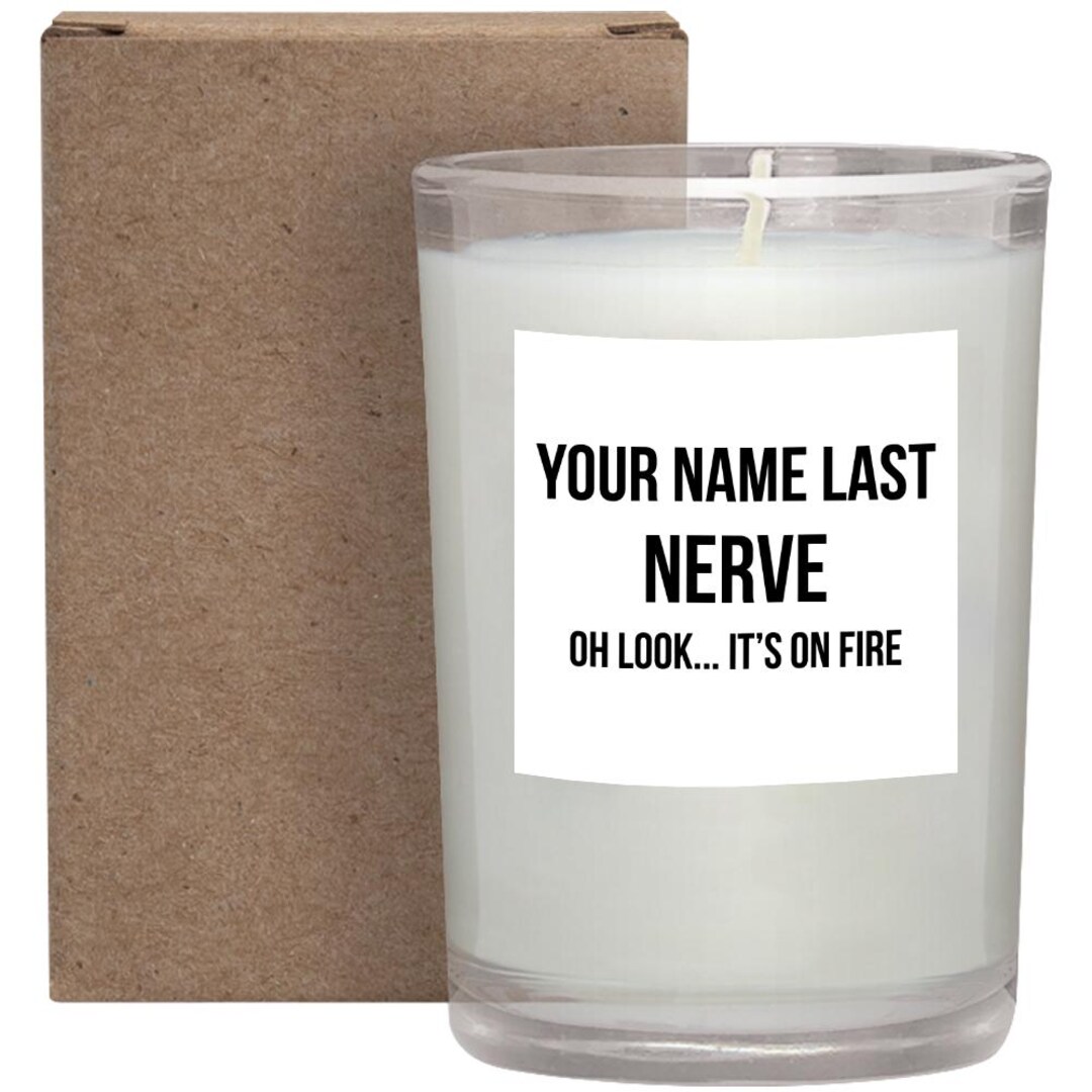 Your Name Last Nerve Oh Look...its on Fire - Etsy