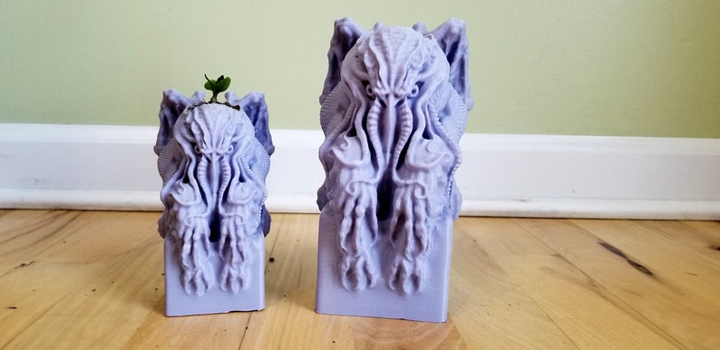 Cthulhu 3D Printed Planter - Etsy