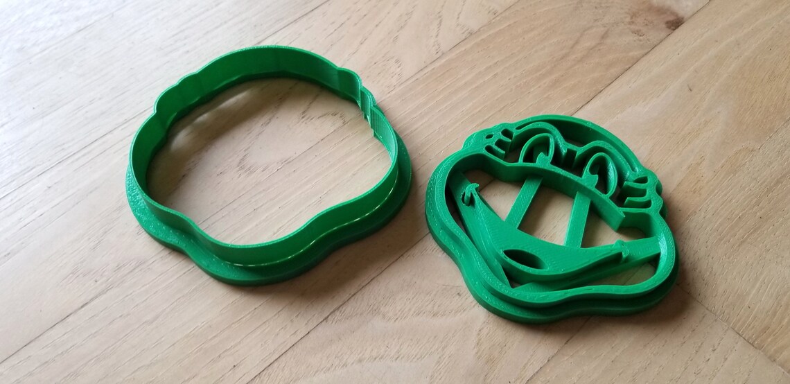 Teenage Mutant Ninja Turtle 3D Printed Cookie Cutter | Etsy