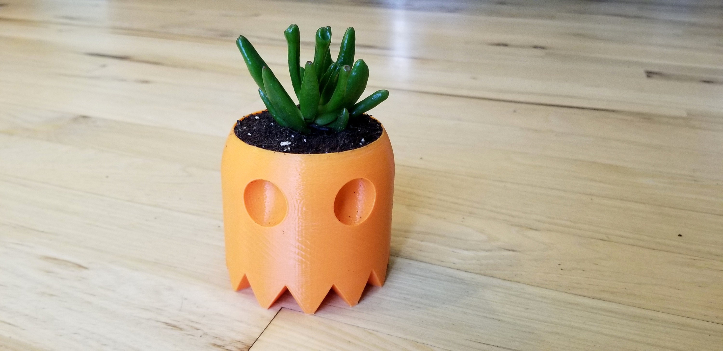 Pac-man Arcade Game 3D Printed Planter - Etsy