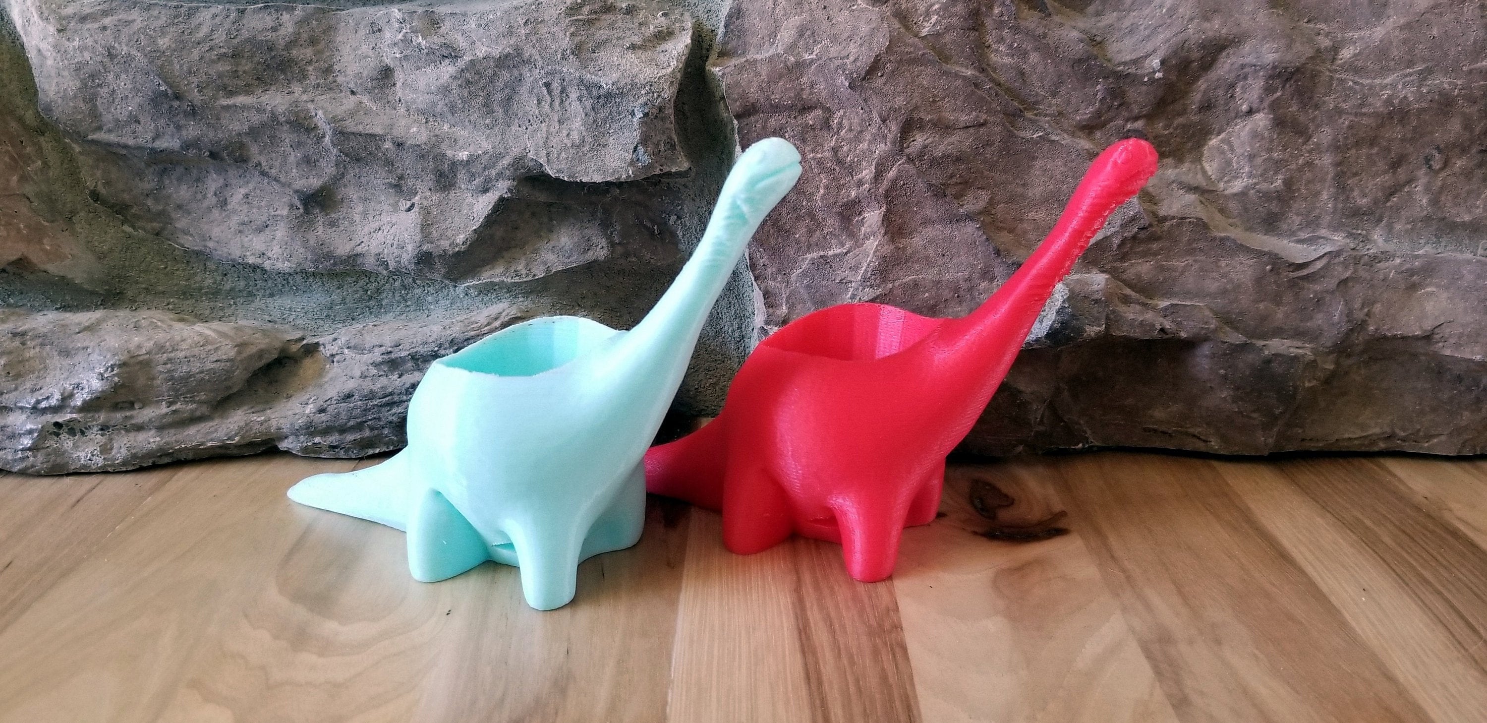 Brontosaurus Dinosaur 3D Printed Planter - Etsy