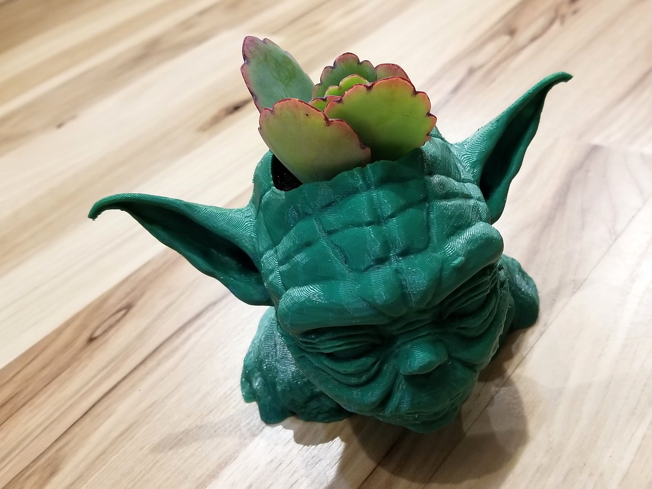 Star Wars Yoda 3D Printed Planter | Etsy