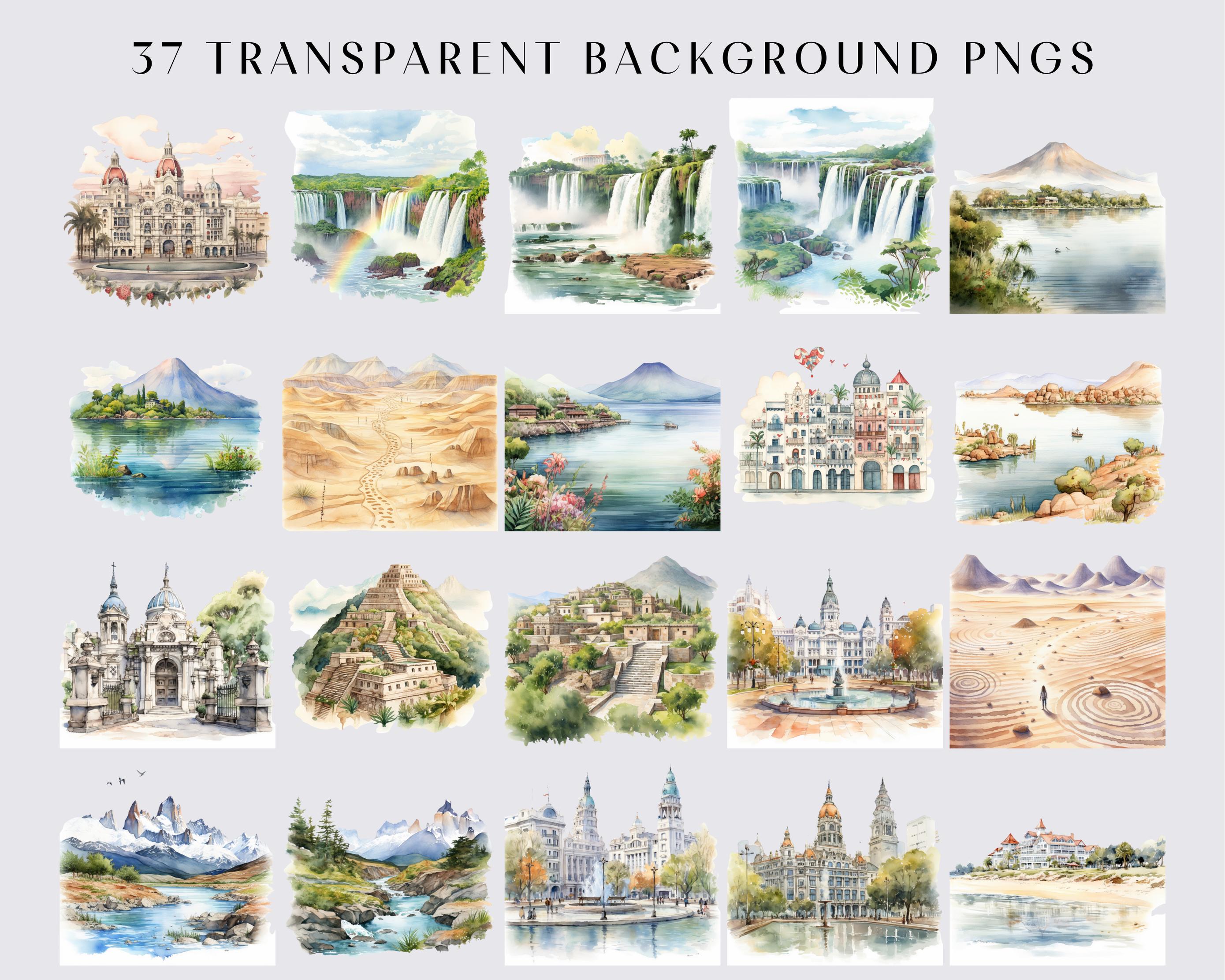 37 Latin America Landmark Clipart, Landmark PNG Latin America Vacation ...