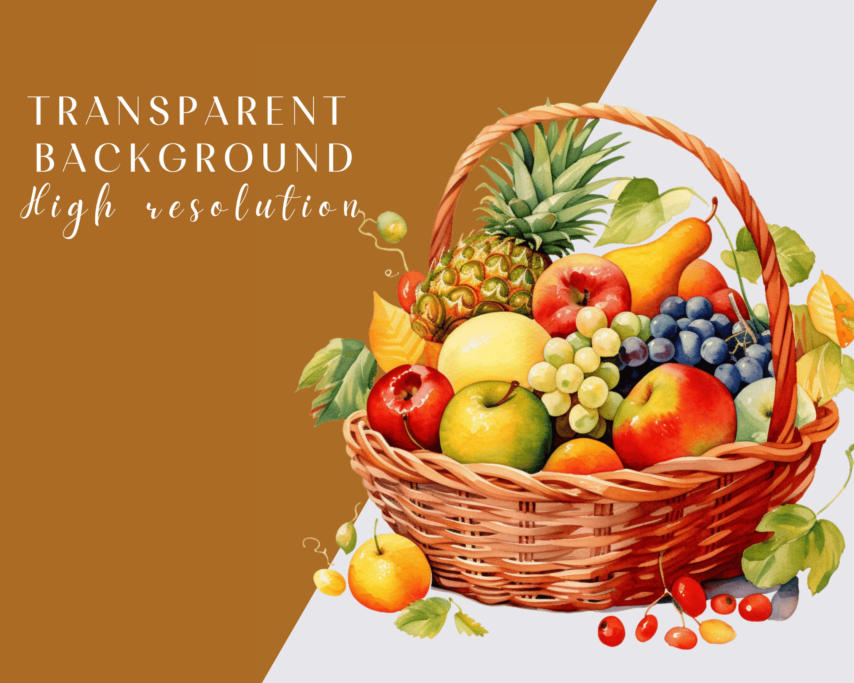 50 Watercolor Kitchen Clipart, Watercolor Rustic Cooking Clipart Bundle ...