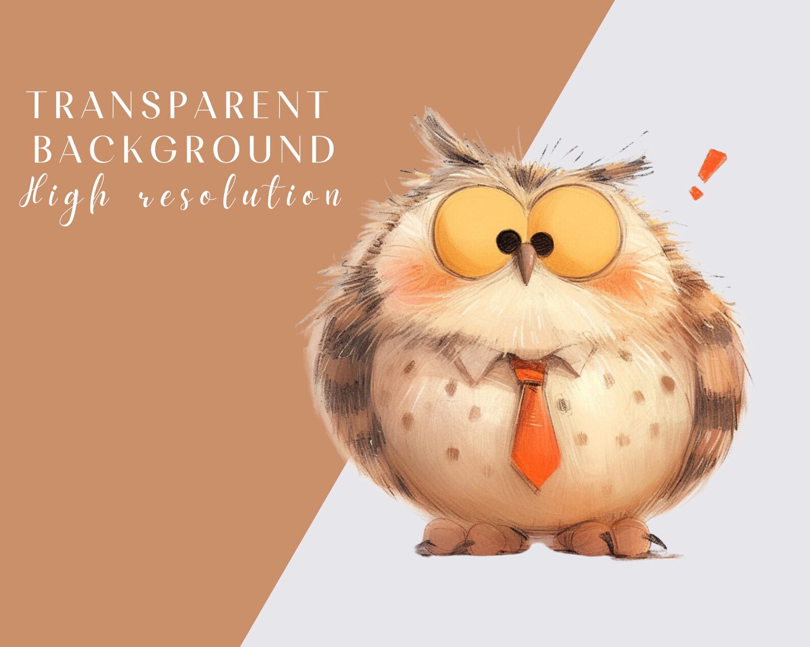 19 Quirky Owl Clipart Bundle, Watercolor Owl, Funny Owl, Funny Bird ...