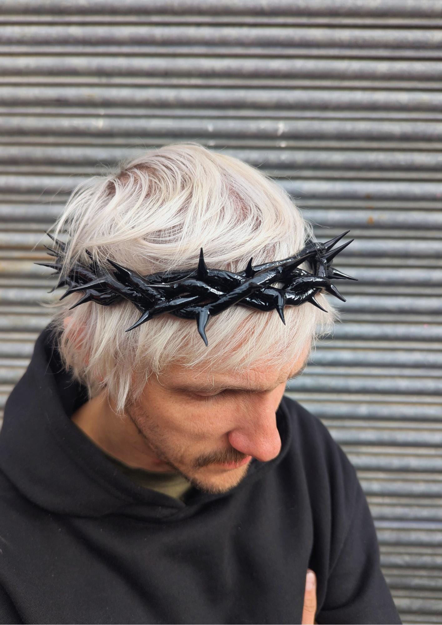 Crown of Thorns, Wreath, Spike, Wearable, Crucifixion, Headpiece, Jesus ...