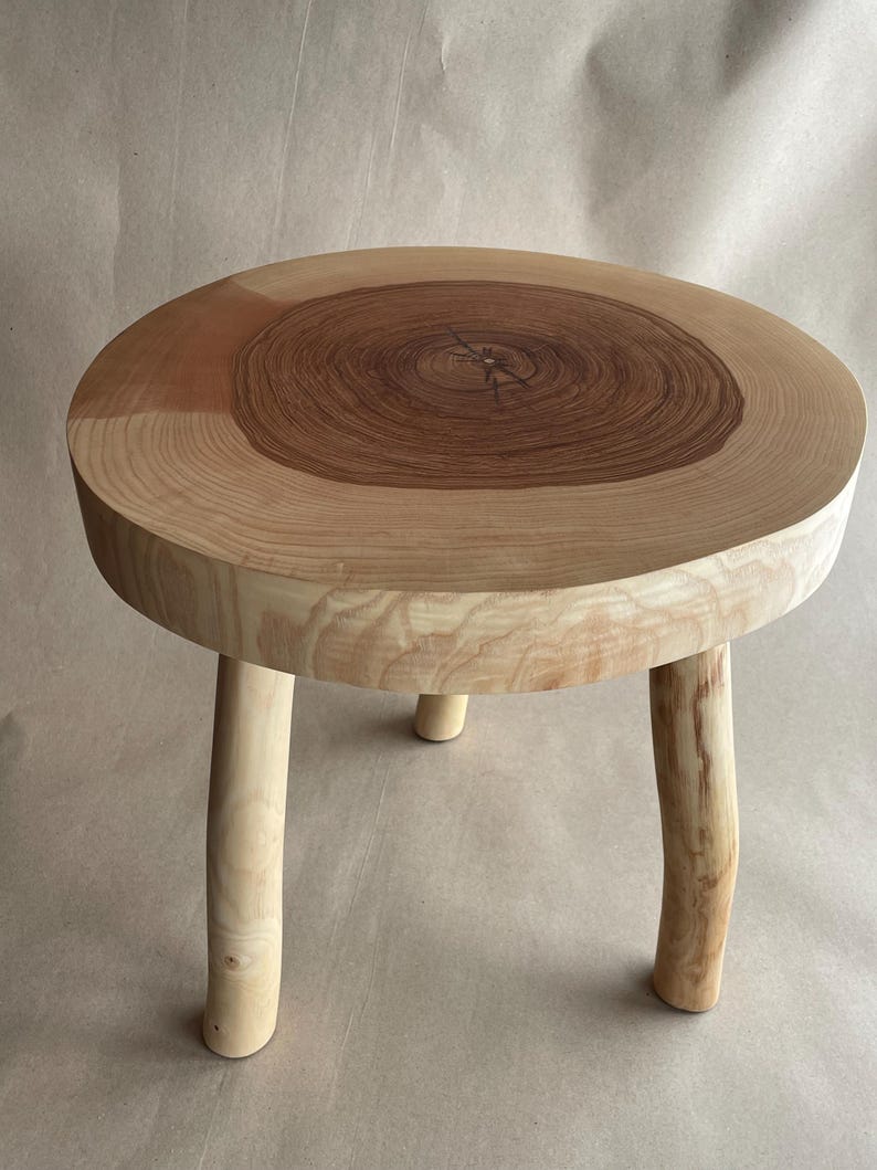 Simple Ash Wood Coffee Table, Neat Sofa Table, Beige Coffee Table ...