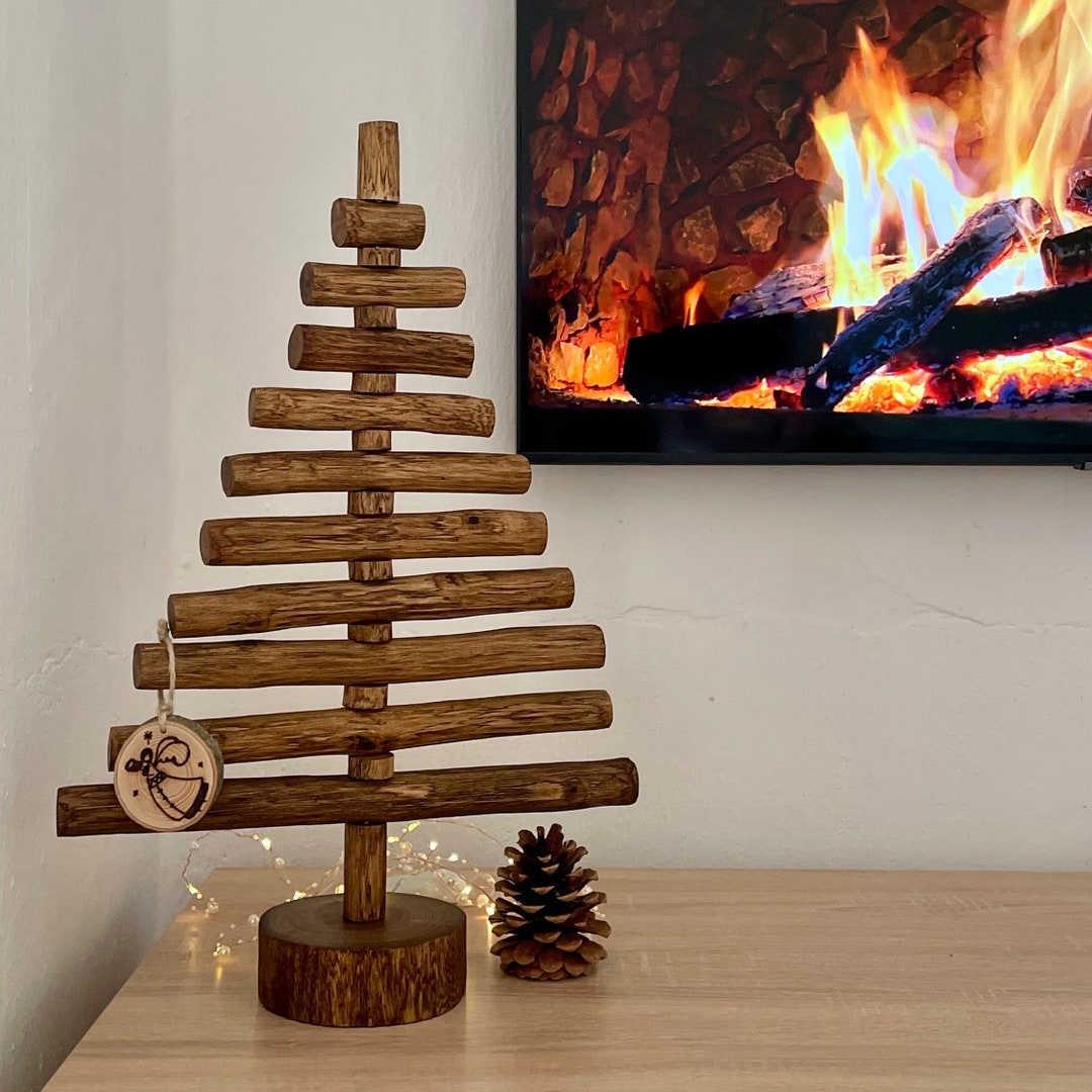 2025 Branch Wood Christmas Tree X-shaped Base, Locally Small Driftwood ...