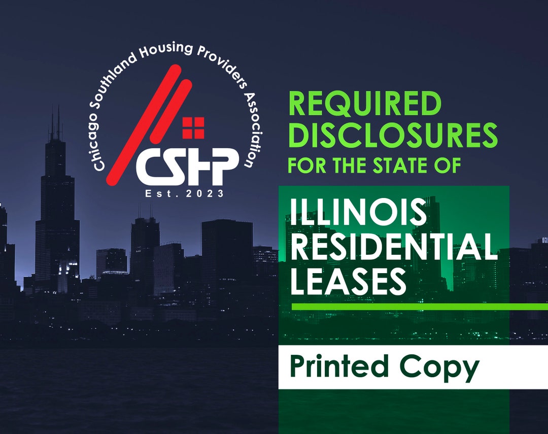 Illinois Tenant Disclosures Downloadable Pamphlet for Residential ...