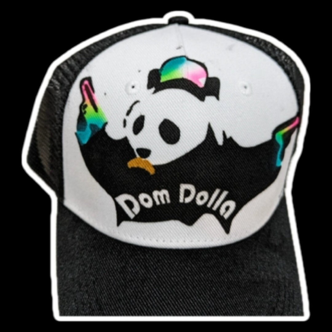 Dom Dolla EDM Trucker Hat Banksy Panda - Etsy