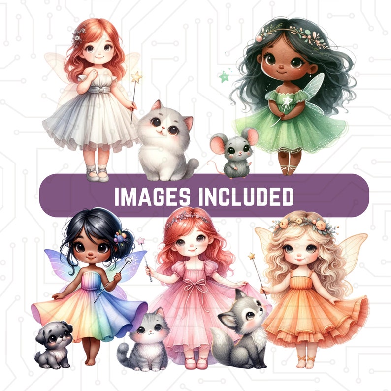 DALLE 3 Prompt Cute Fairy Girl, Ai Girl, Ai Prompt, Chat GPT Prompt ...