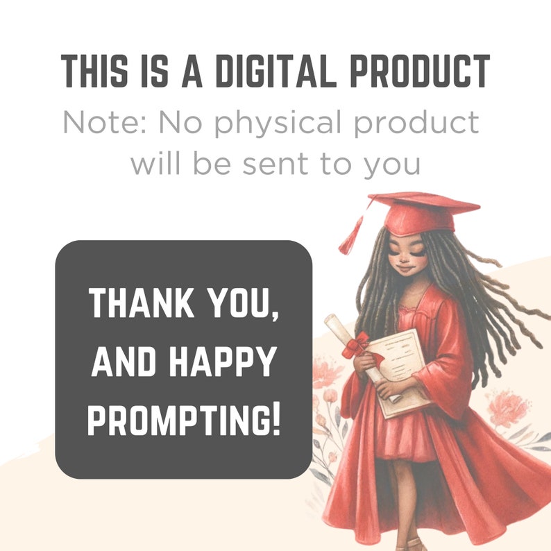 DALLE 3 Prompt Graduation Girls, Ai Girl, Chat GPT, Watercolor Prompt ...