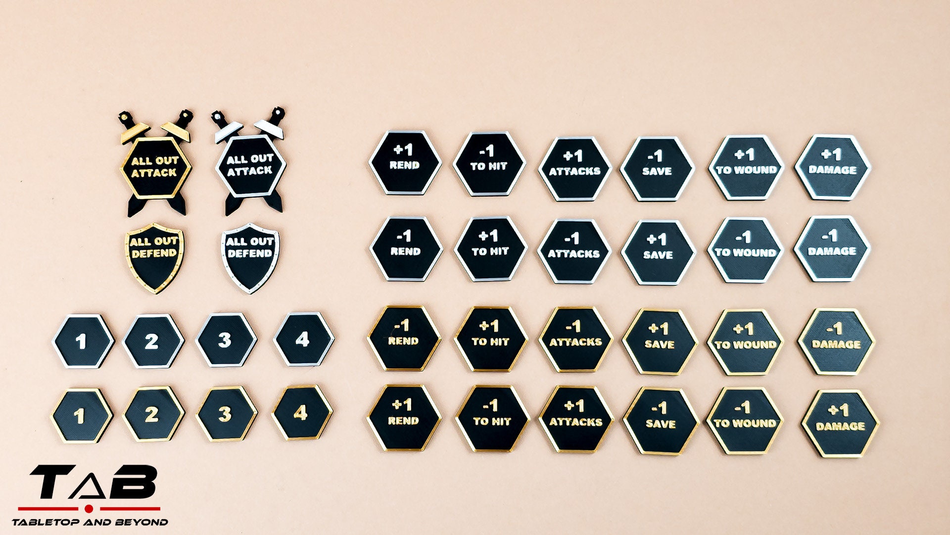 Age of Sigmar Essentials 36 Token Set | Warhammer Accessories for Aos ...