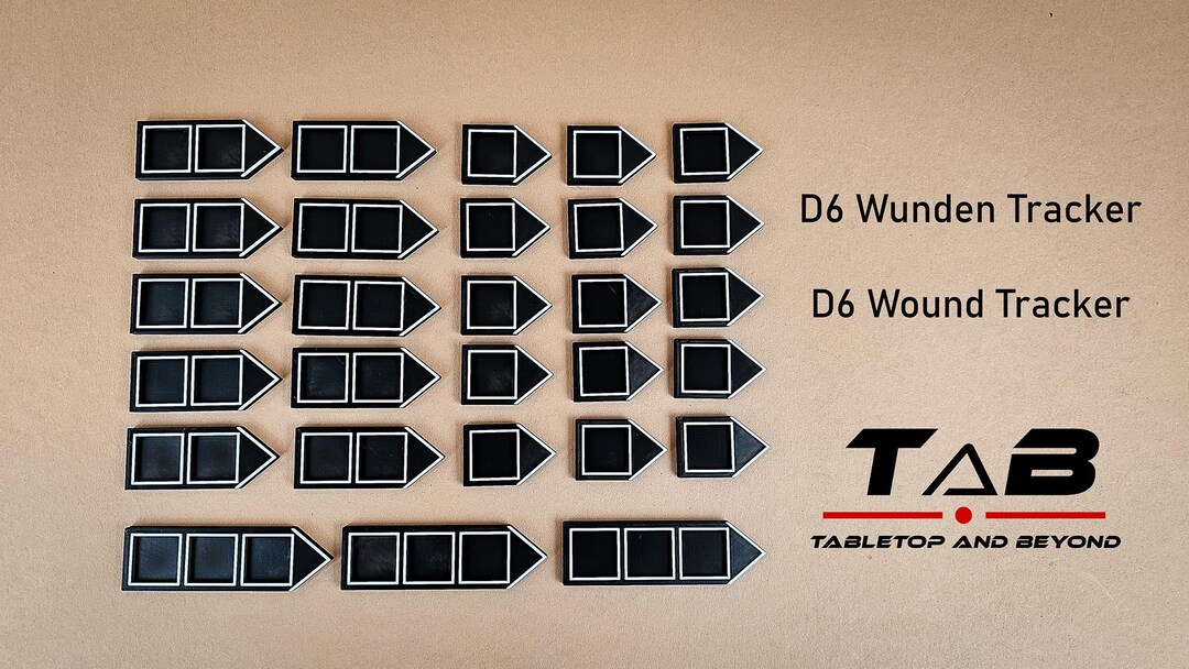 D6 Dice Wound-Tracker für 16mm Würfel | Warhammer Zubehör - Etsy.de