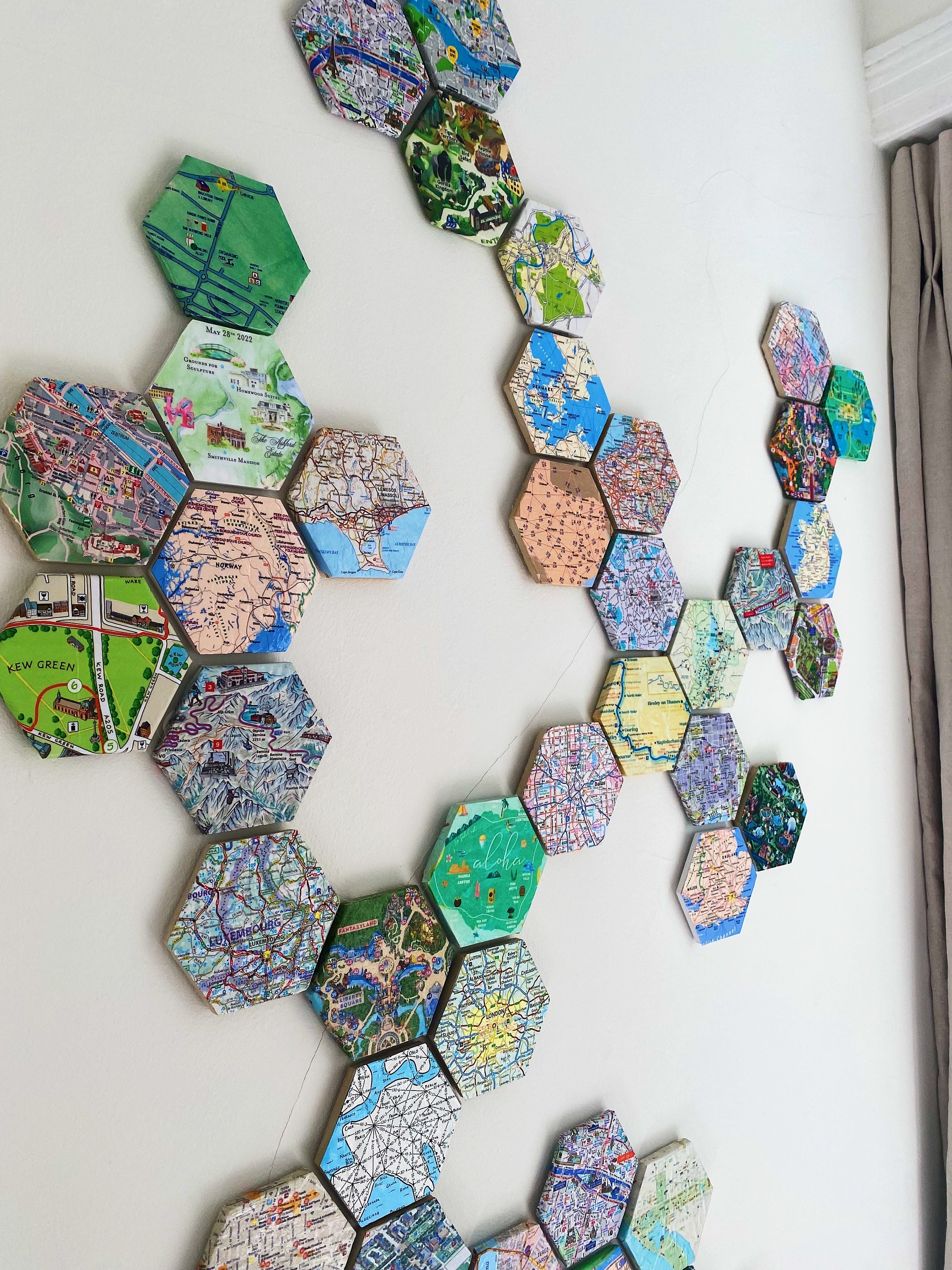 Stadium Map Hexagon Travel Tile,fathers Day Dad Gift, Formula 1 Race ...