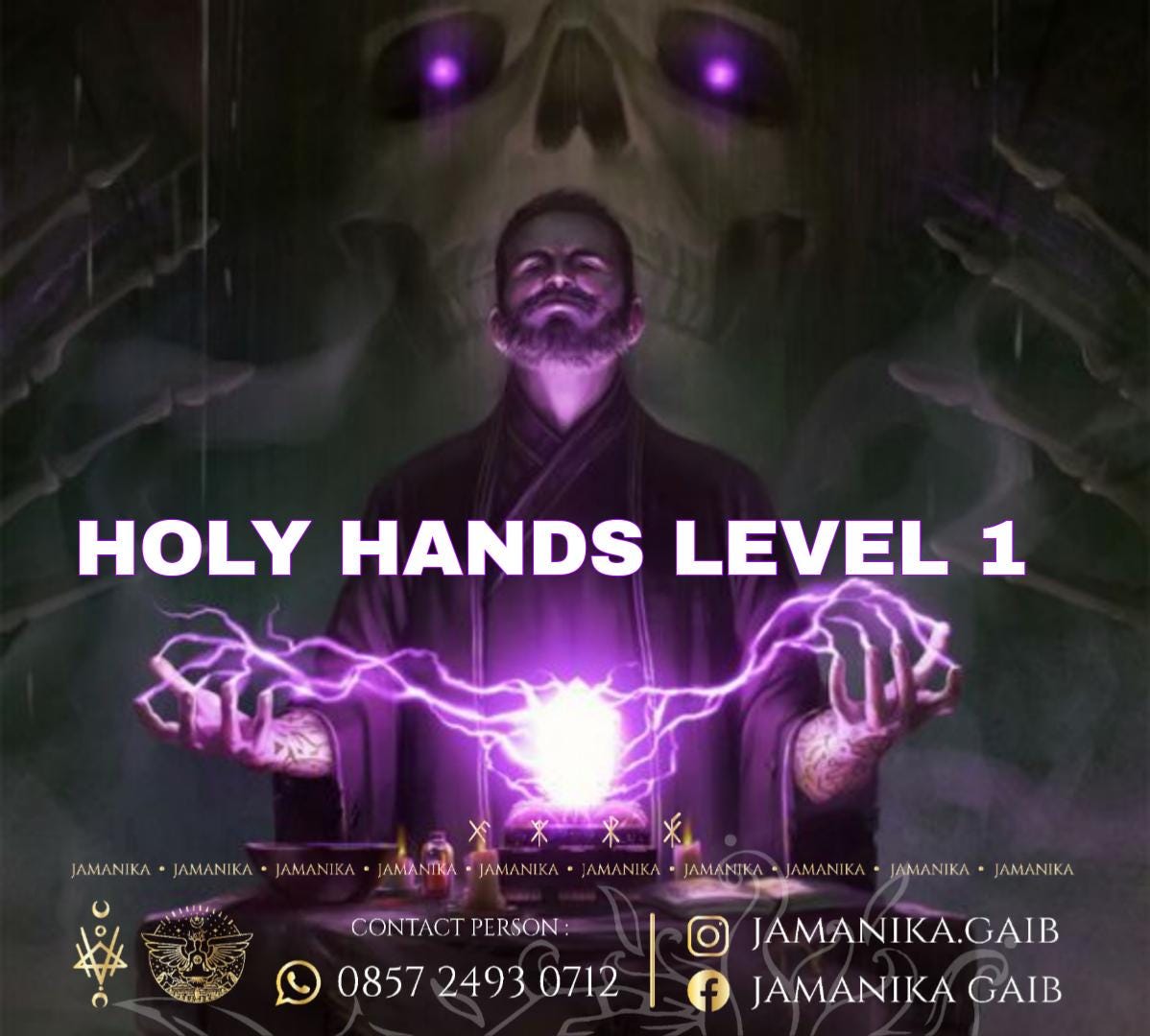 HOLY HANDS LEVEL 1 Function Protection, Booster, Energy Injection ...