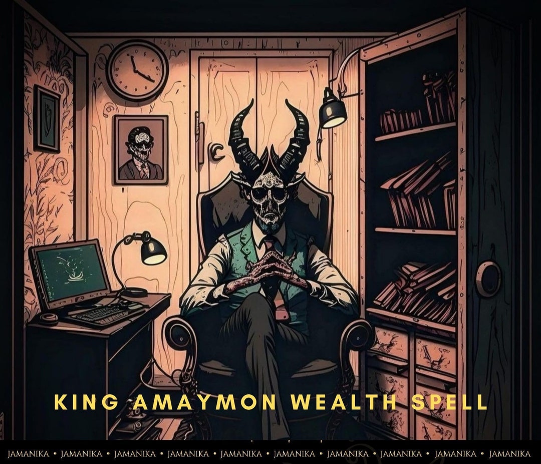King Amaymon Wealth Spell: Financial Freedom (PDF Manual) - Etsy