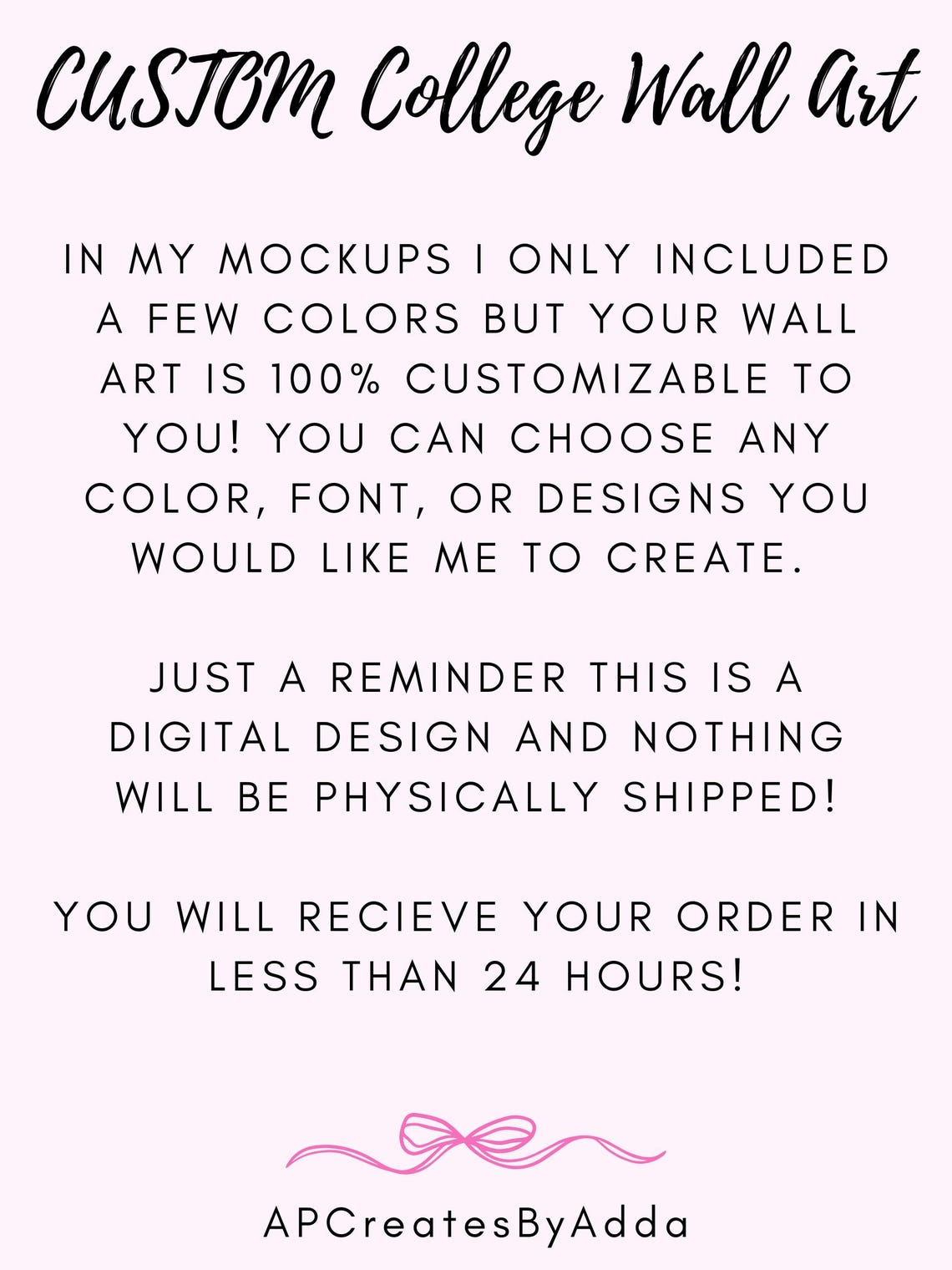 Custom College Wall Art for Dorm - Etsy