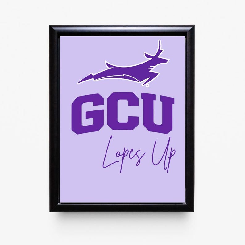 Gcu/grand Canyon University Dorm Wall Prints - Etsy