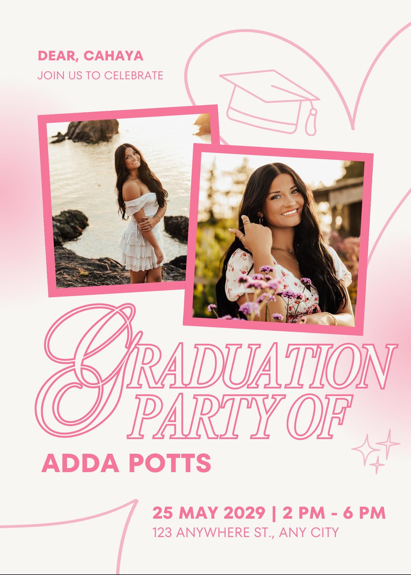 Custom Graduation Party Cards - Etsy