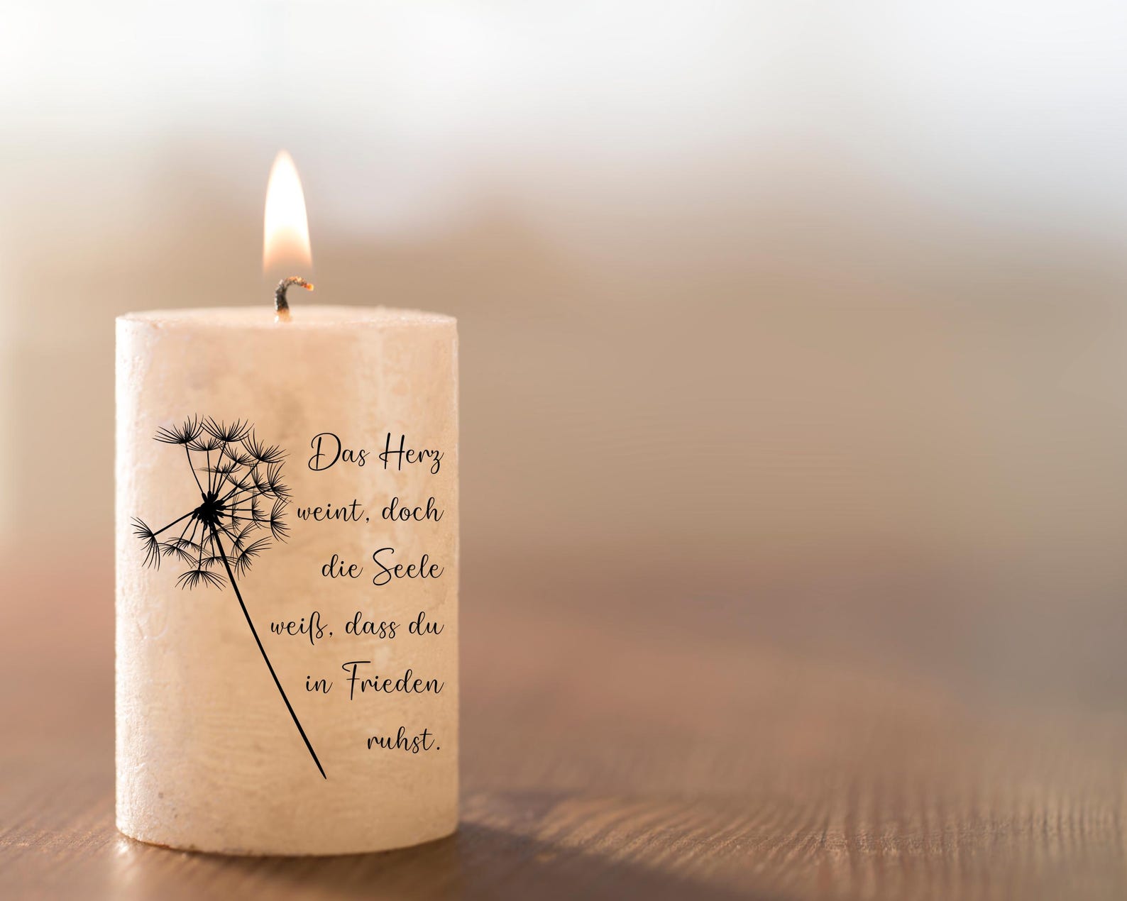 Plotterdatei Pusteblume mit Spruch SVG PNG · Plotterdatei Trauer ...