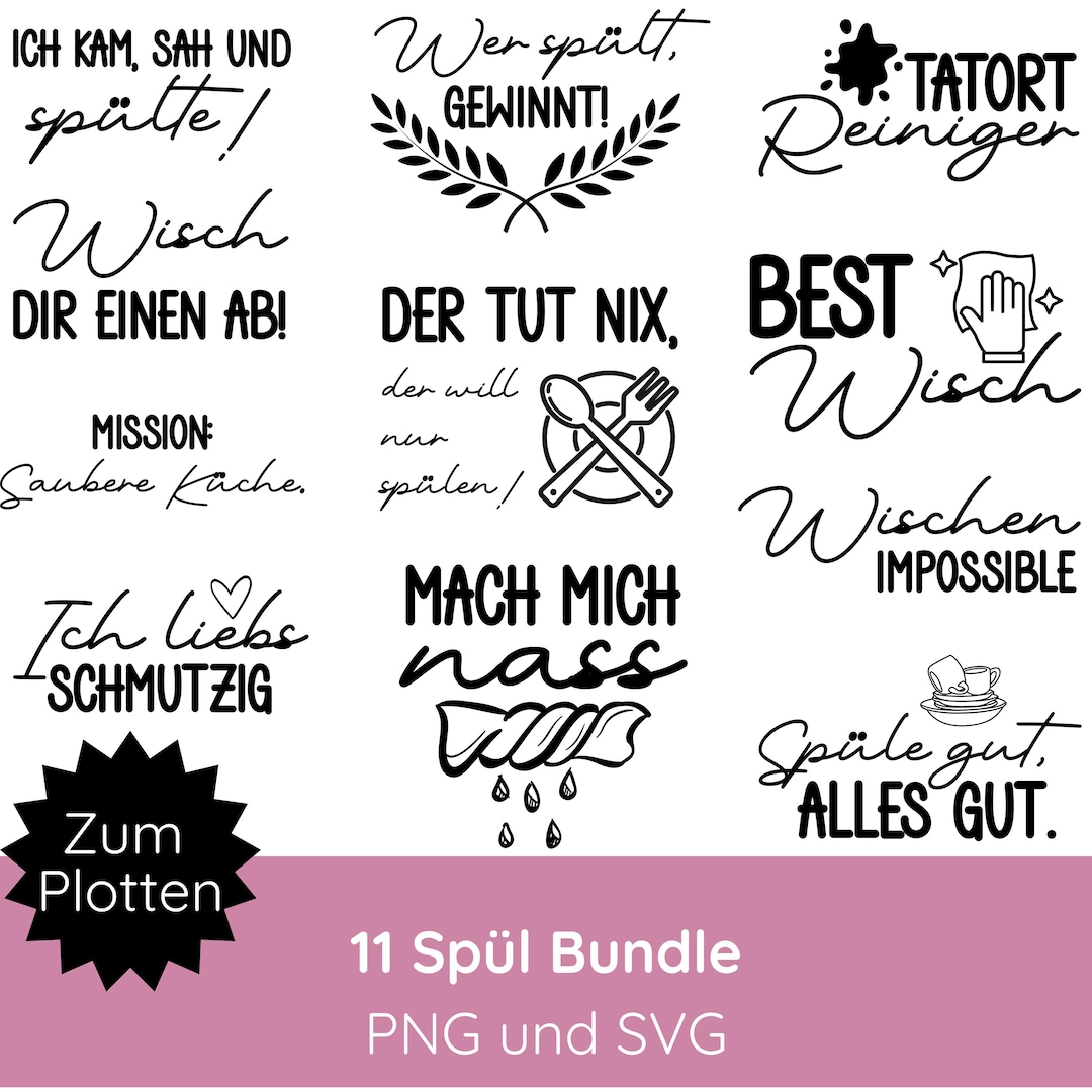 Plotterdatei lustige Sprüche PNG SVG · Geschirrhandtuch · Küchentücher · Küche svg · Backen SVG ...