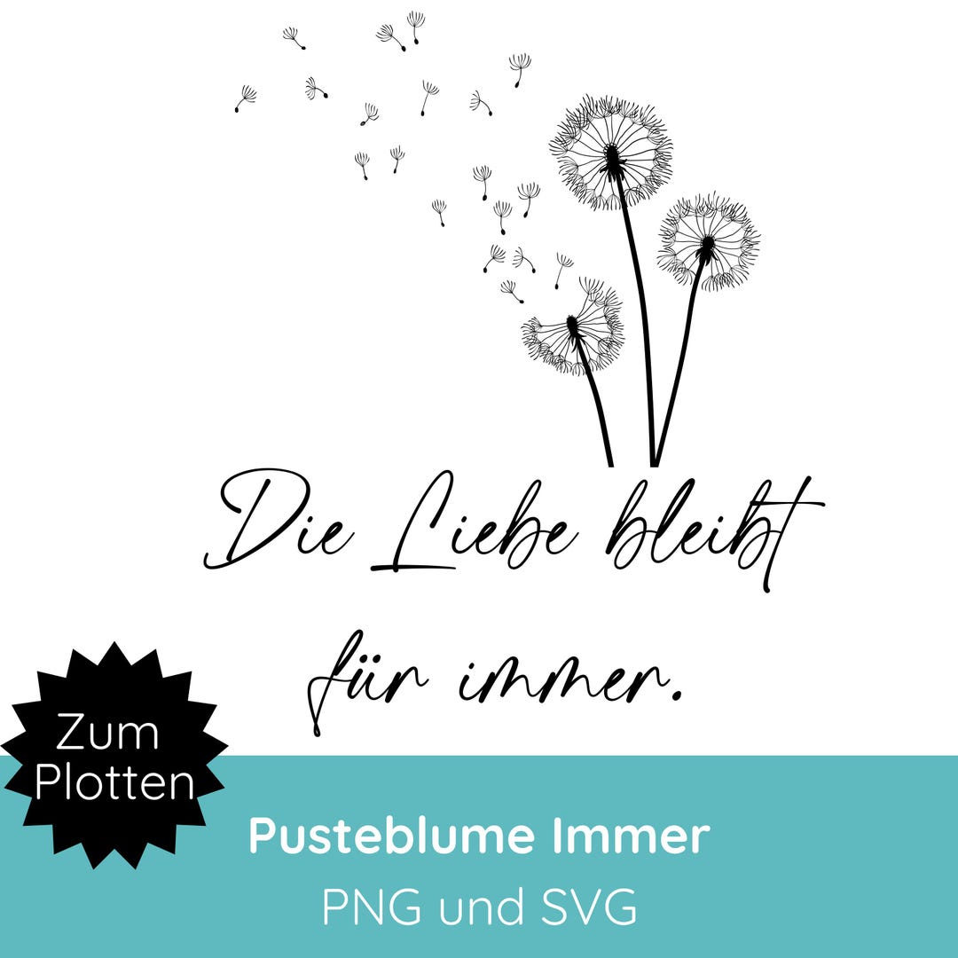 Plotterdatei Trauer SVG PNG Kissen Trauer Trauerkarte Svg Trauerspruch Cricut Silhouette Studio ...