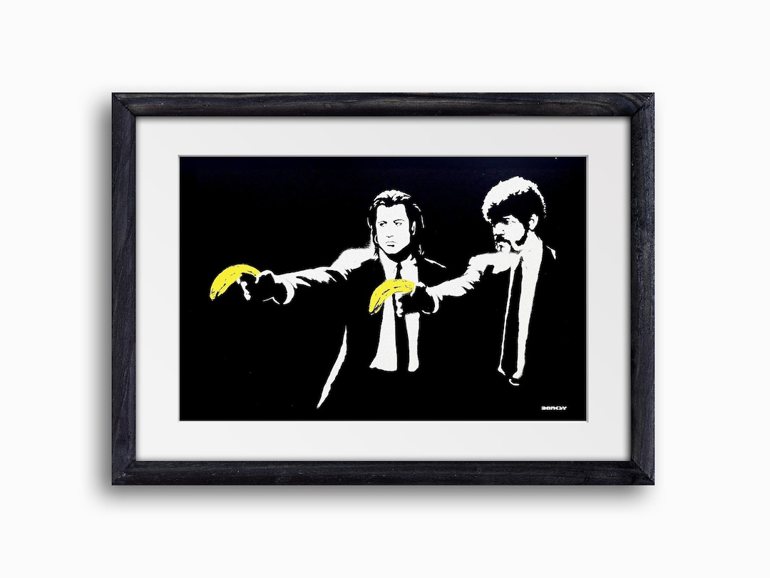 Banksy Pulp Fiction | Digital Download | Banksy Art | Graffiti Art ...