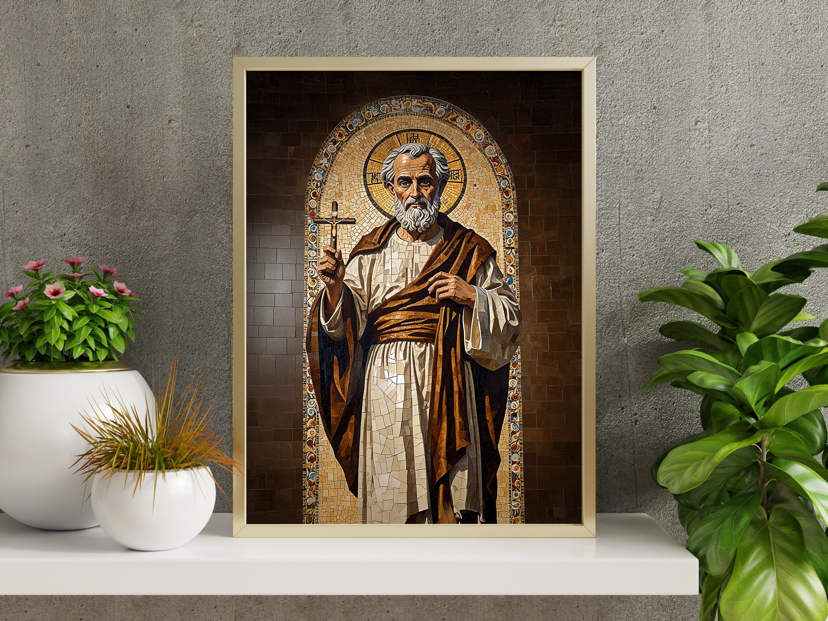 Saint Peter | Digital Download | Christian Artwork | St Peter the ...