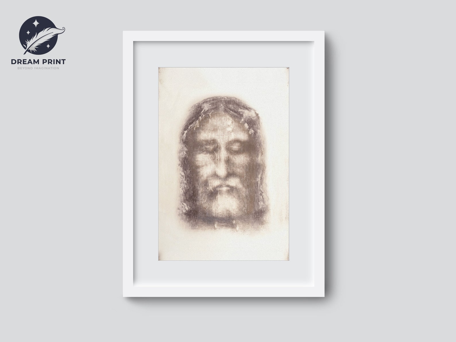 Jesus Face | Digital Download | Real Face of Jesus | Face of Christ ...