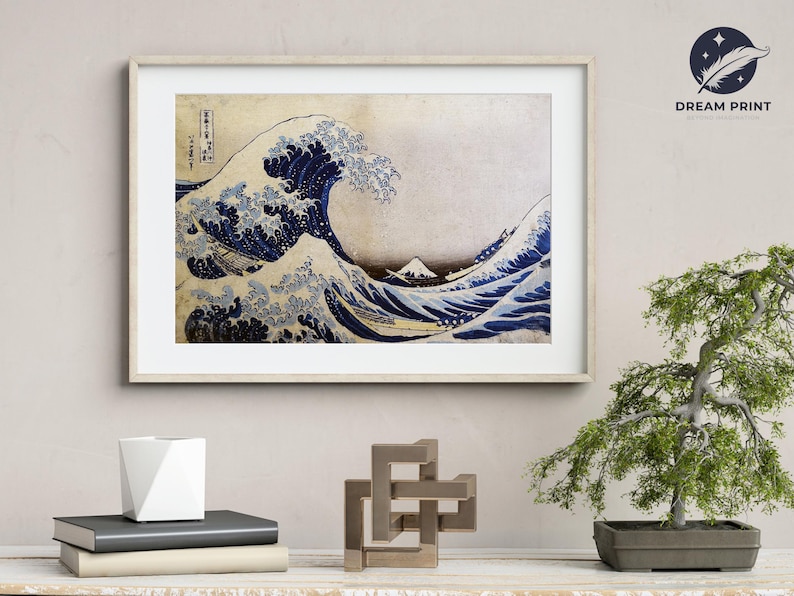 The Great Wave off Kanagawa | Digital Download | Katsushika Hokusai ...