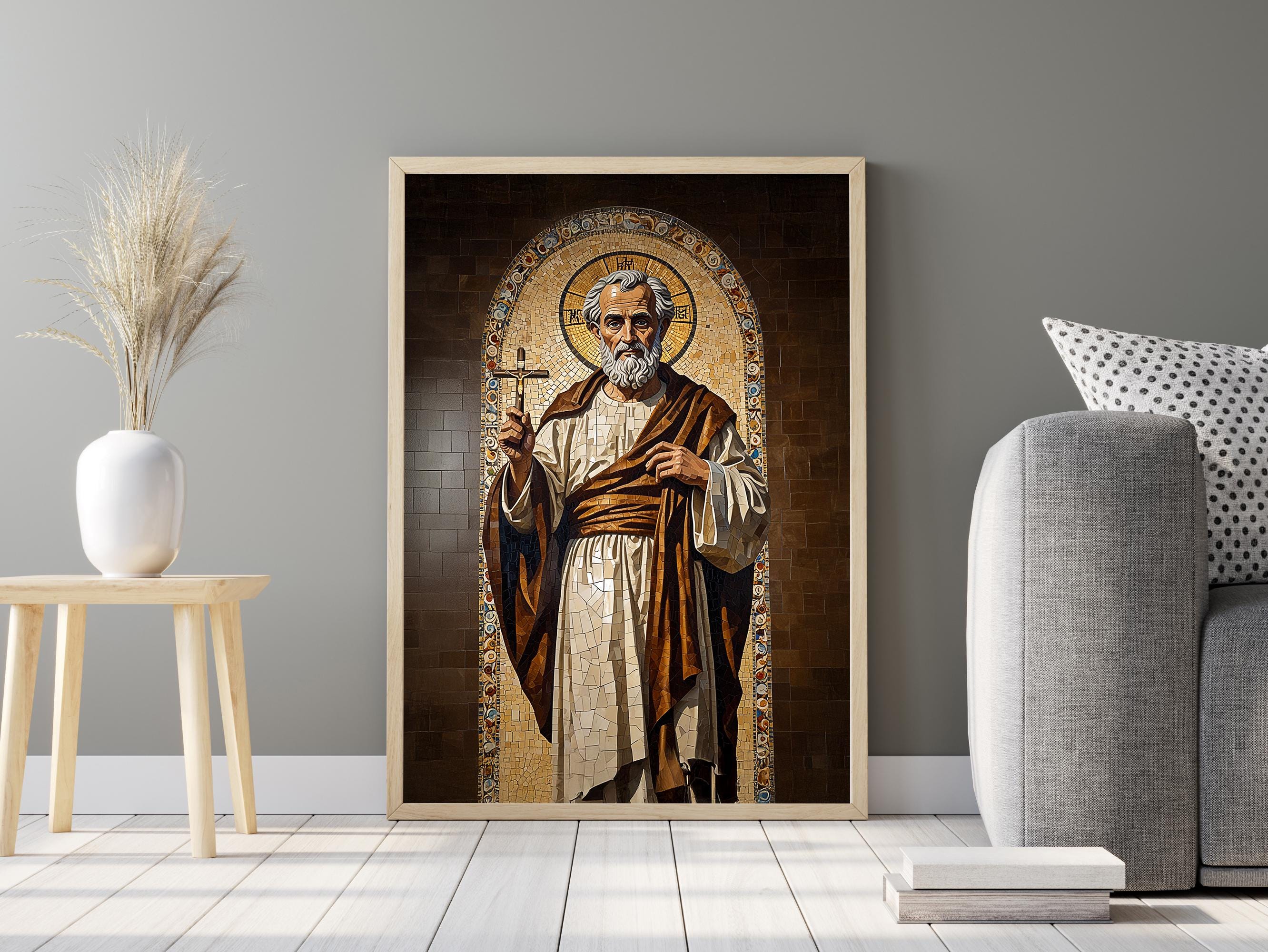 Saint Peter | Digital Download | Christian Artwork | St Peter the ...