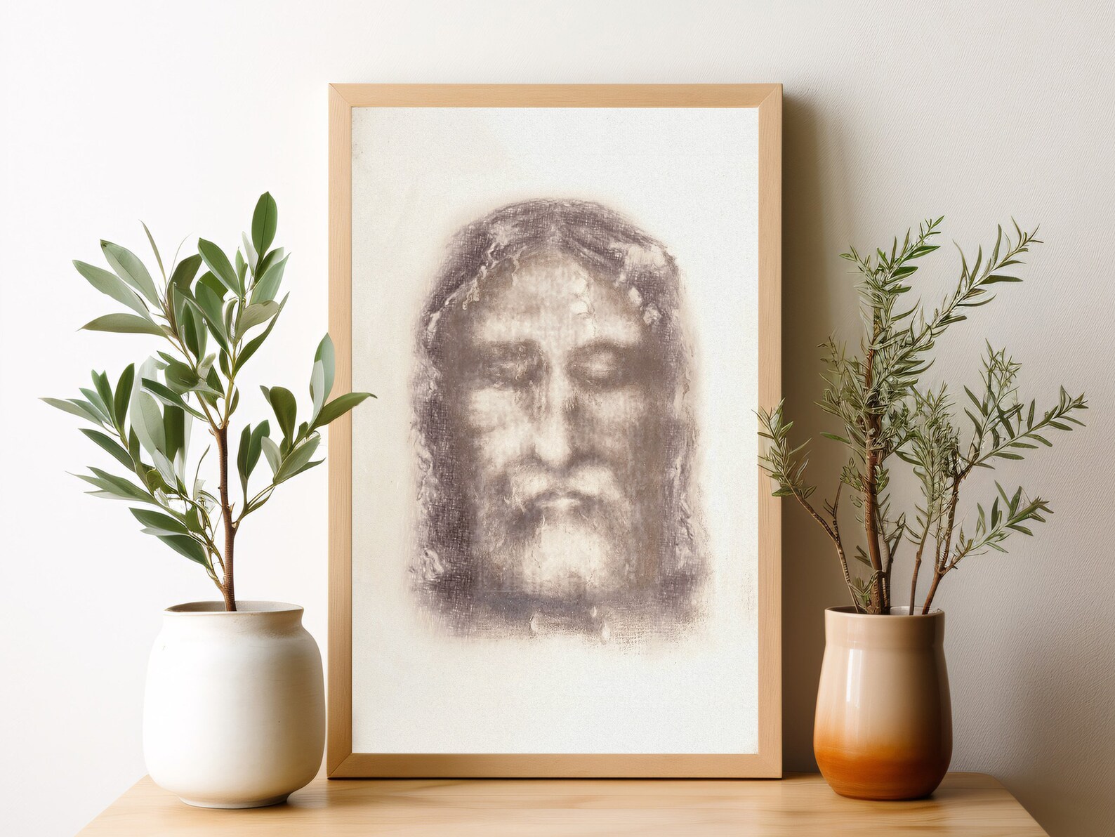 Jesus Face | Digital Download | Real Face of Jesus | Face of Christ ...
