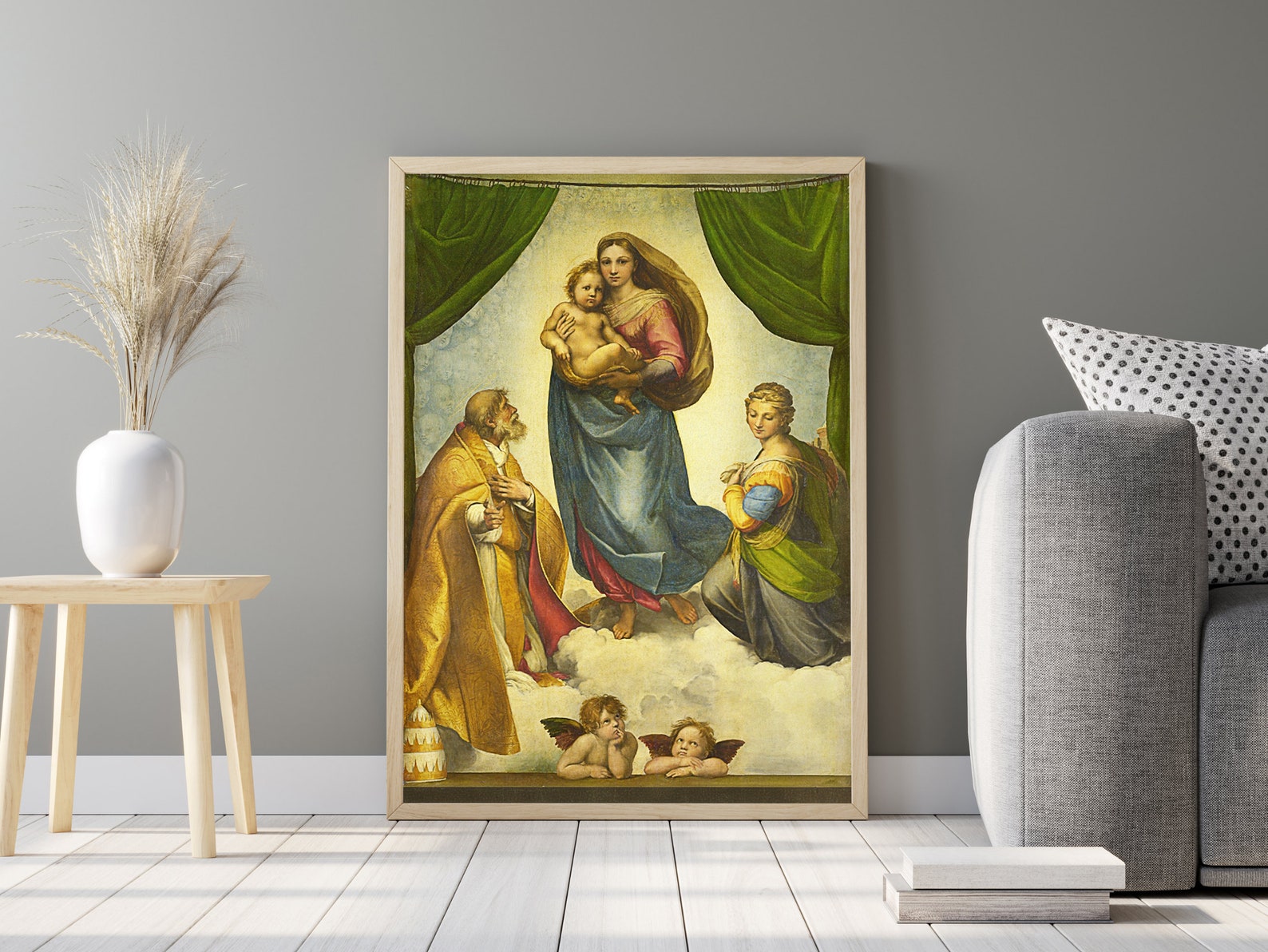 The Sistine Madonna | Digital Download | Mother Mary | Renaissance ...