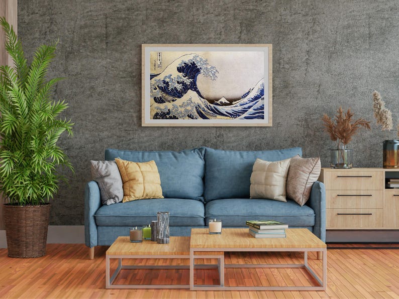 The Great Wave off Kanagawa | Digital Download | Katsushika Hokusai ...