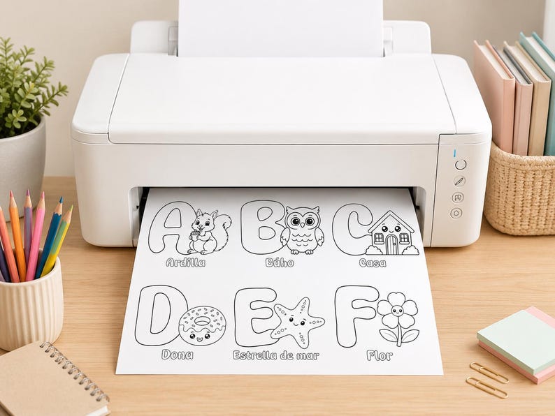 Alphabet Coloring Book PDF | Preschool Letter Guide | Printable ...