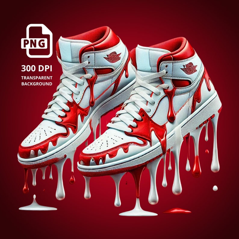 Dripping Sneakers PNG, Dripping PNG, Dripping Sneakers Clipart ...
