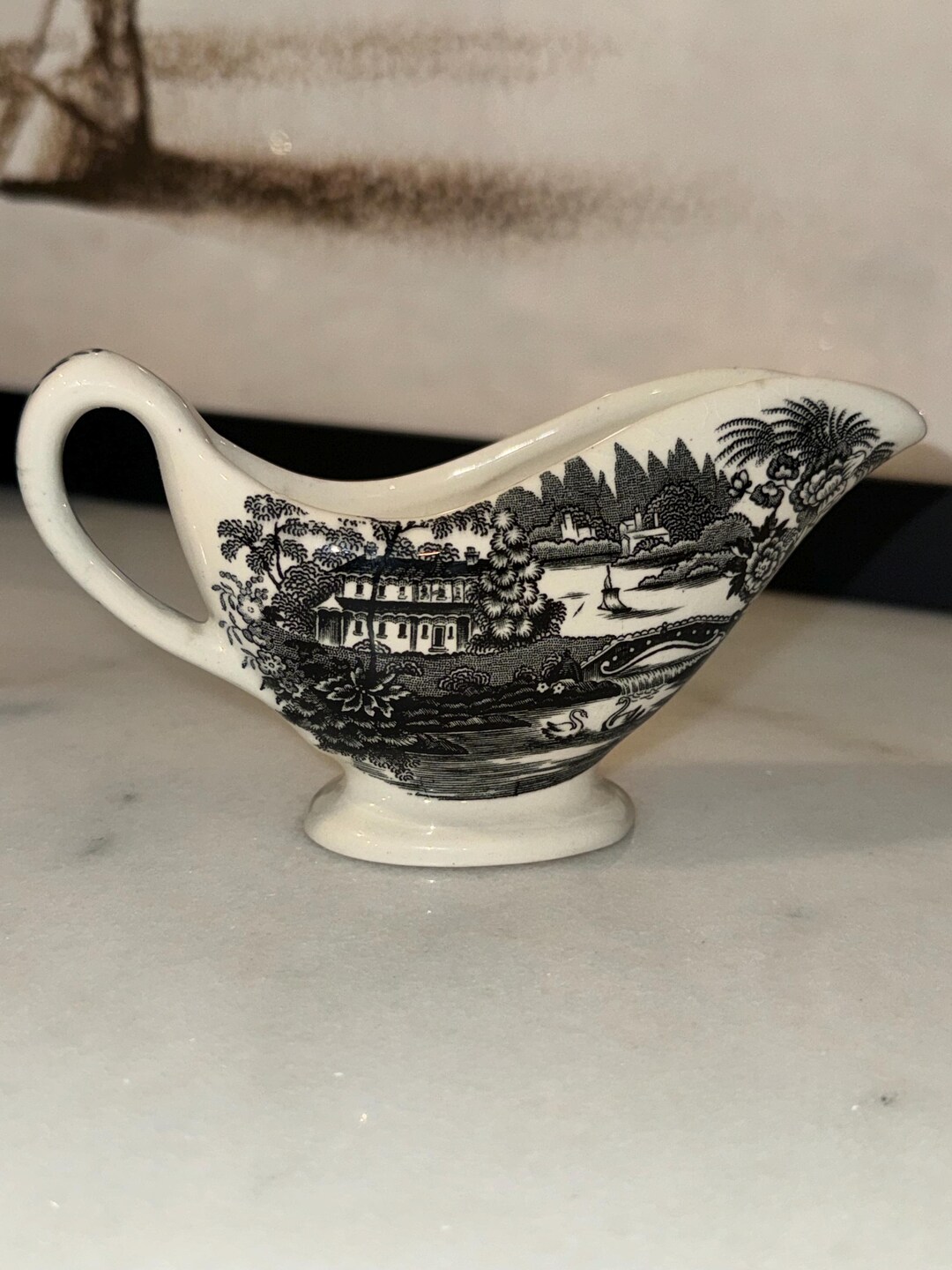 Vintage Royal Staffordshire Dinnerware by Clarice Cliff “tonquin” Gravy ...