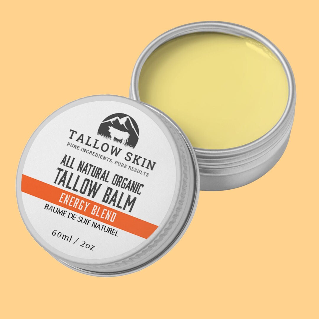 Tallow Skin Balm Energy Blend - Etsy