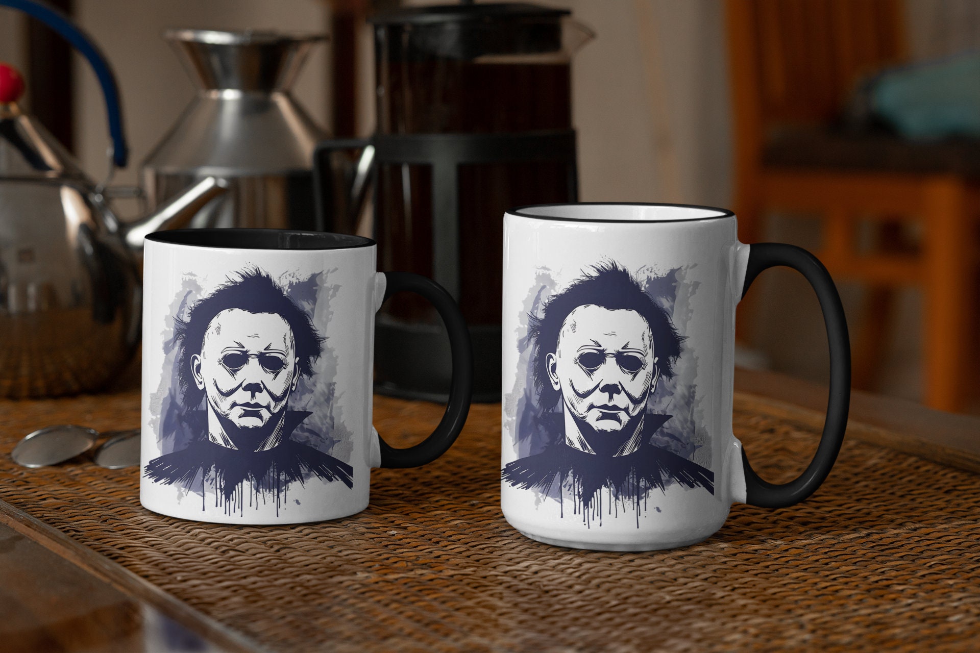 Michael Myers Mug: Halloween Movie Gift, the Shape, Boogeyman (11oz ...