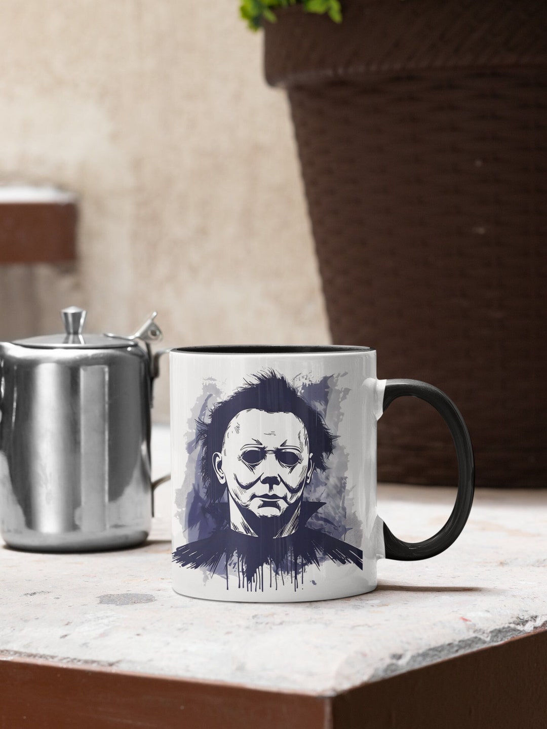 Michael Myers Mug: Halloween Movie Gift, the Shape, Boogeyman (11oz ...