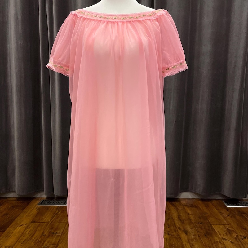 Sheer Nightgown Negligee - Etsy