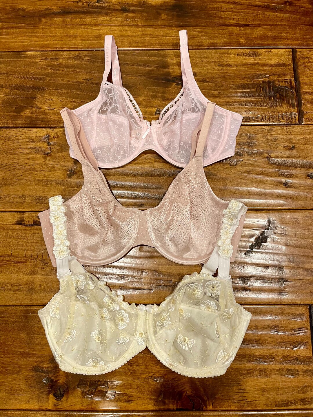 32D Bra Bundle Prima Donna Chantelle Wacoal Bundle of 3 Designer ...